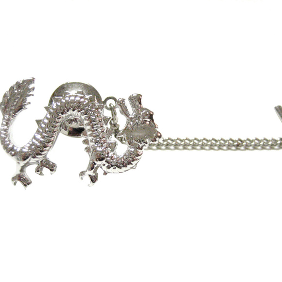 Kiola Designs | Accessories | Full Length Dragon Tie Tack | Poshmark